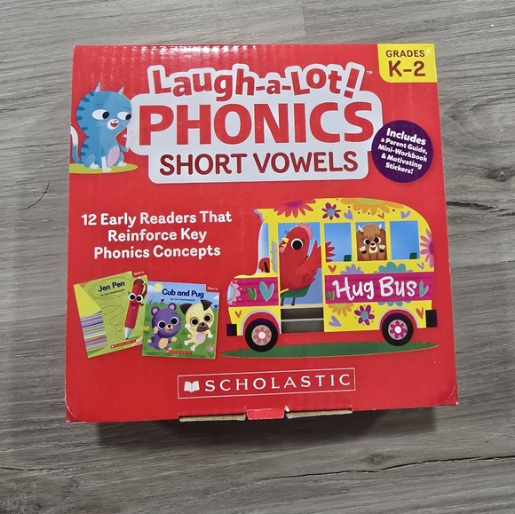 Scholastic | Toys | Scholastic Phonics Short Vowels Reader Set | Poshmark